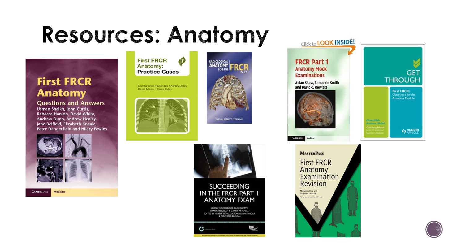 First FRCR Books | West of Scotland Radiology